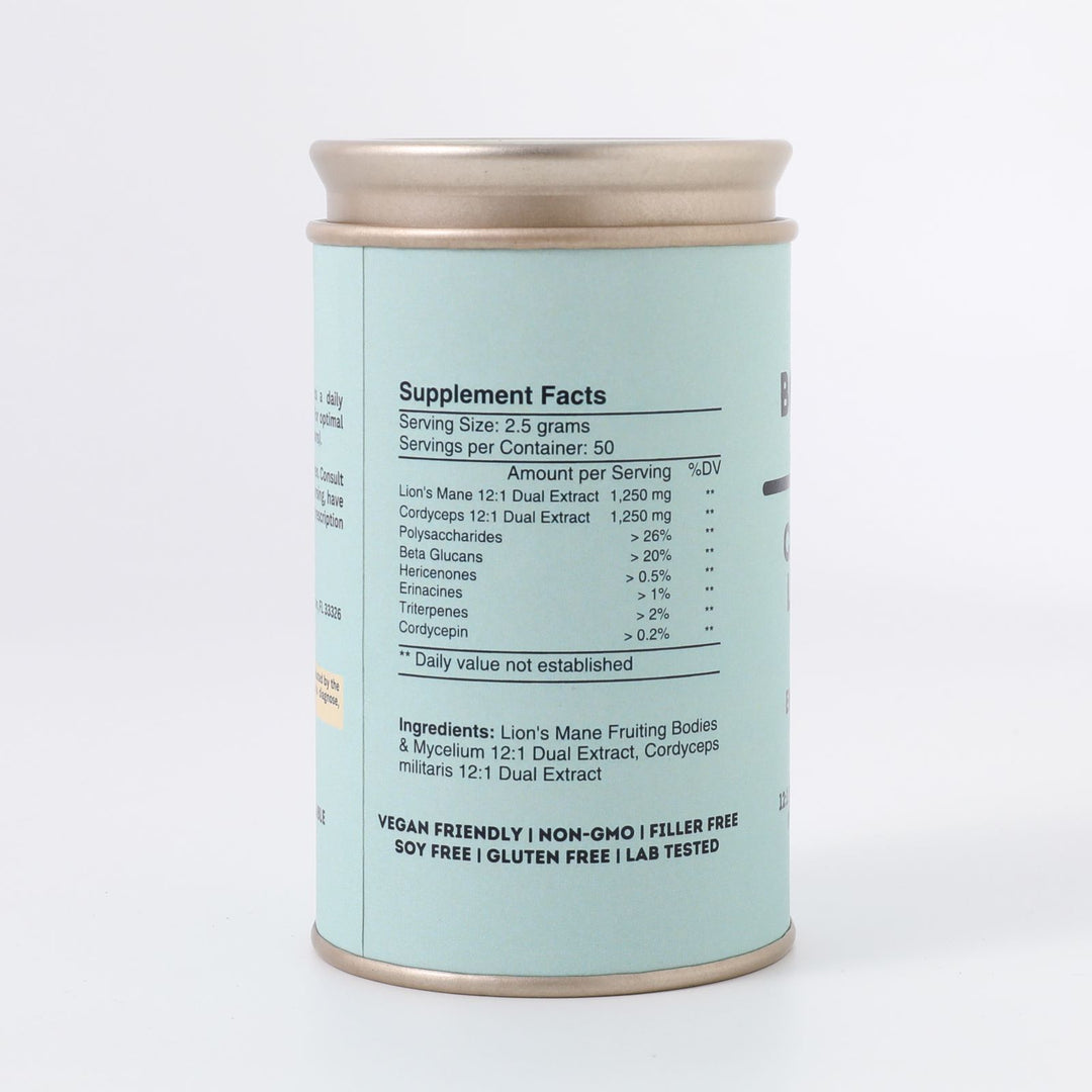 Pure Organic Lion's Mane & Cordyceps Militaris - Mógū Mushrooms